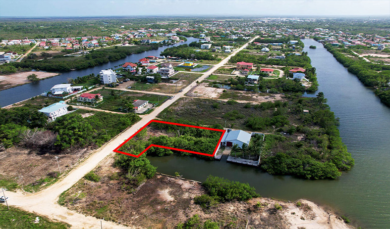 Corner Double Lot with Canal Access in Vista Del Mar - Sea Sure Real ...