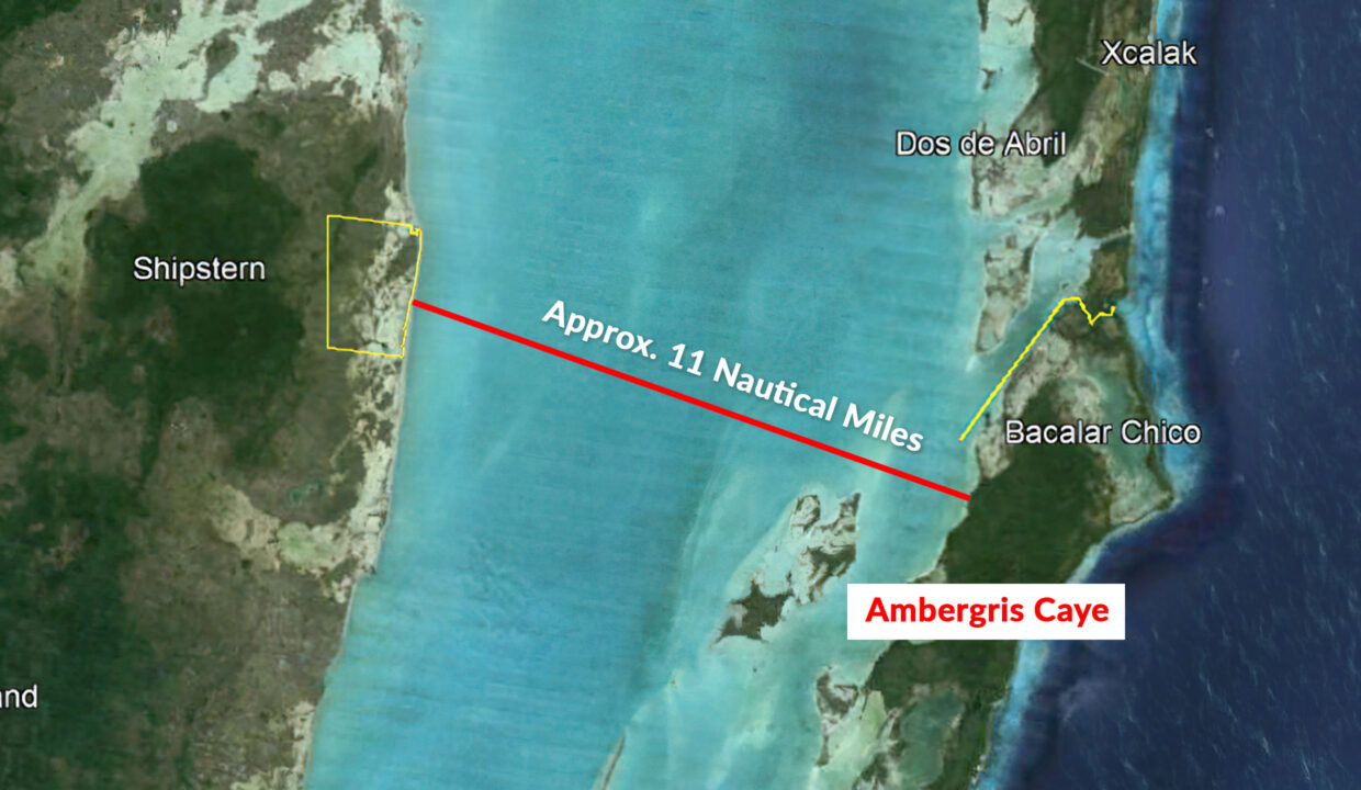 3870-Acre Coastal Paradise in ShipStern/Bulkhead, Corozal, Belize - Sea ...