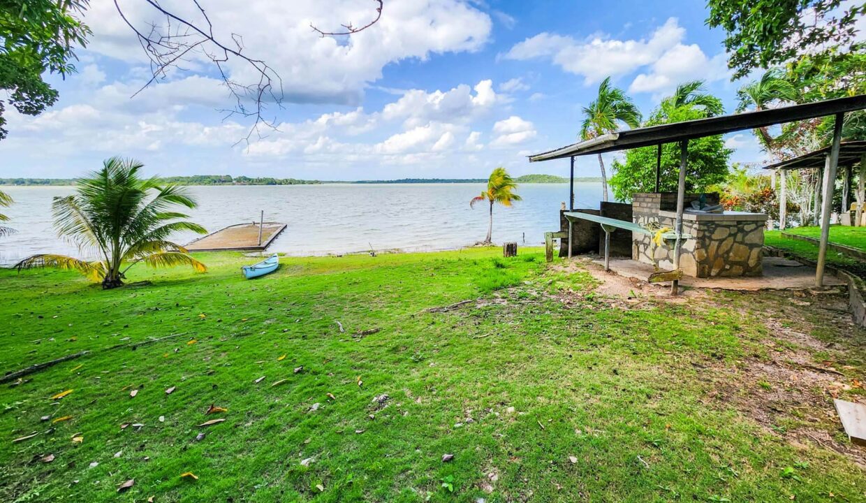 Lagoon Frontage Property in Honey Camp - Sea Sure Real Estate Belize